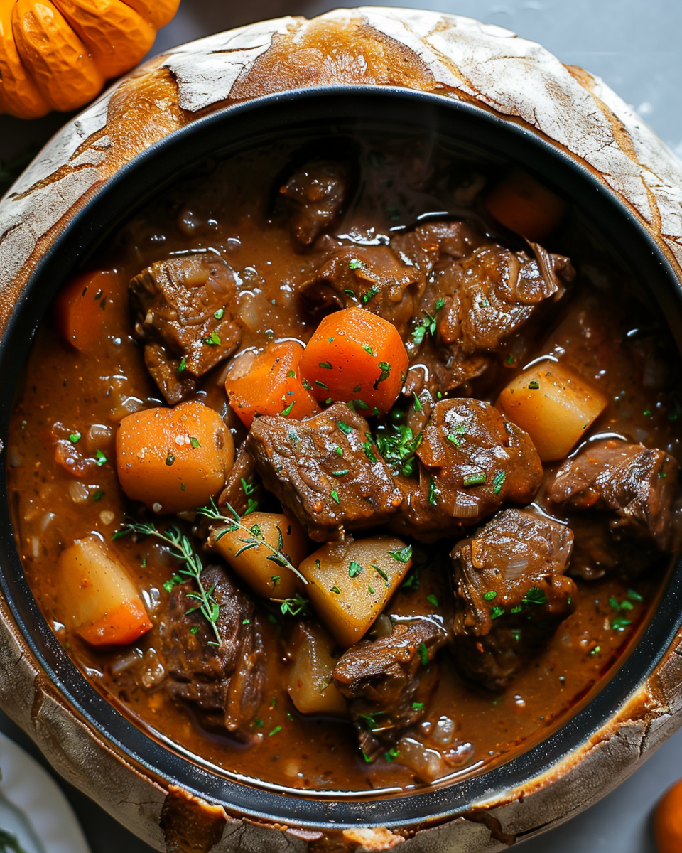 Slow Cooker Witch’s Cauldron Beef Stew Recipe - Cook Yummy Recipes