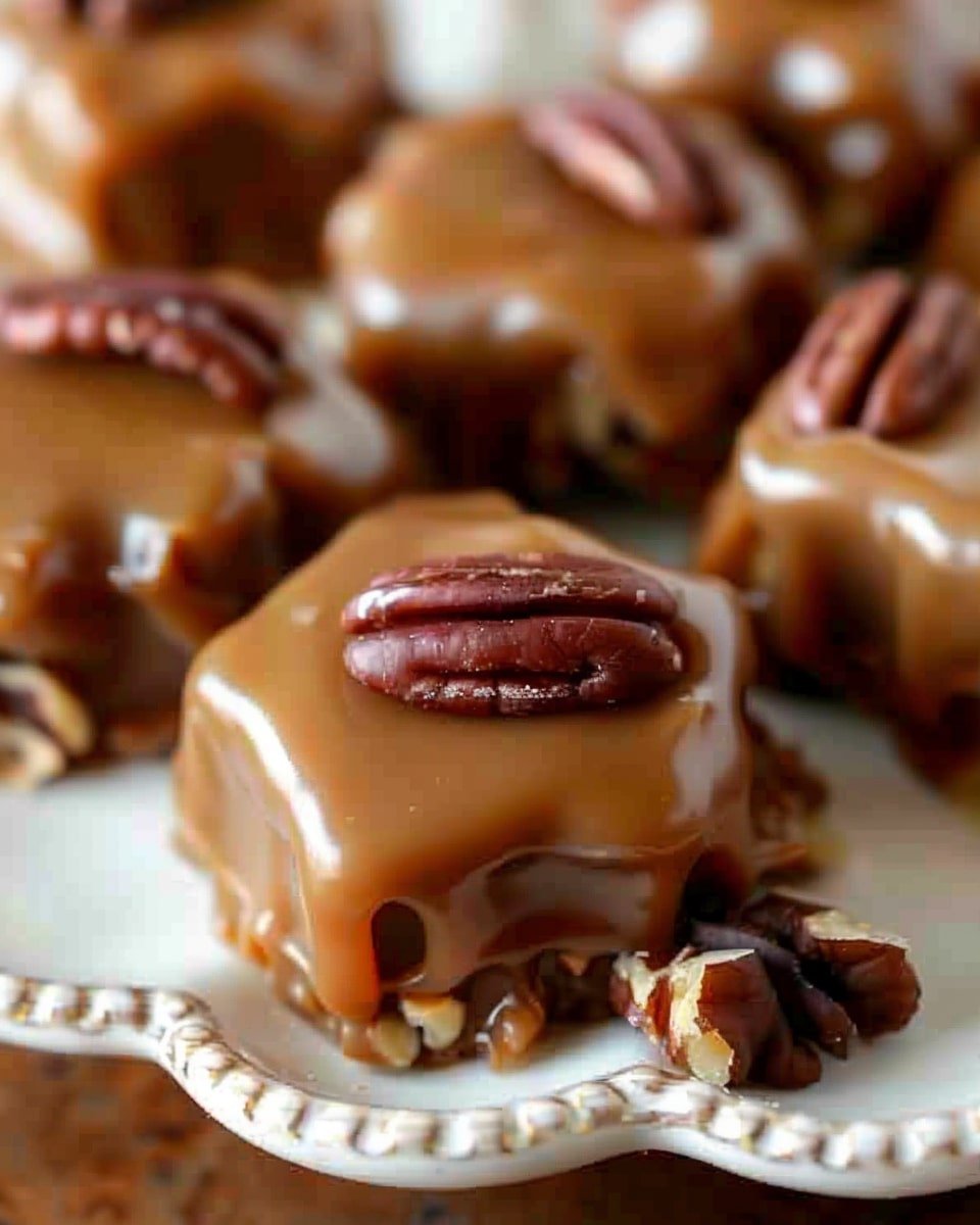 Best Ever Caramel Pecan Turtle Candy - Cook Yummy Recipes