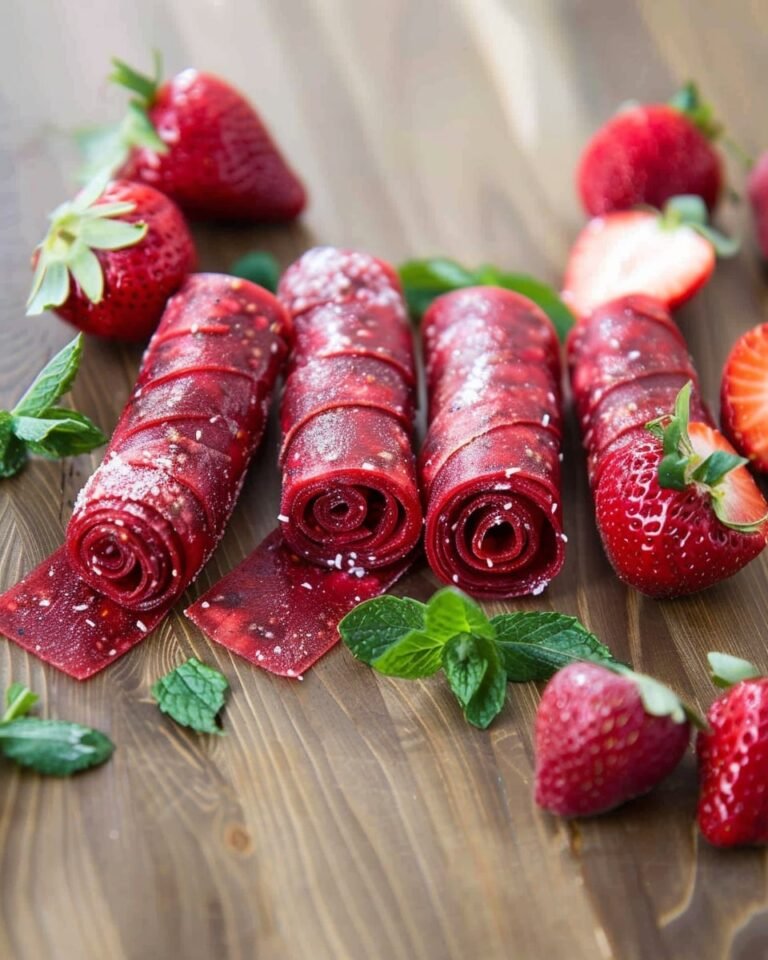 Easy Homemade Fruit Roll Ups Recipe - Cook Yummy Recipes