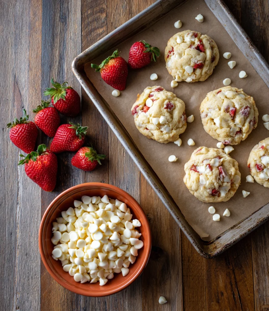 Strawberry Shortcake Cookies - Cook Yummy Recipes
