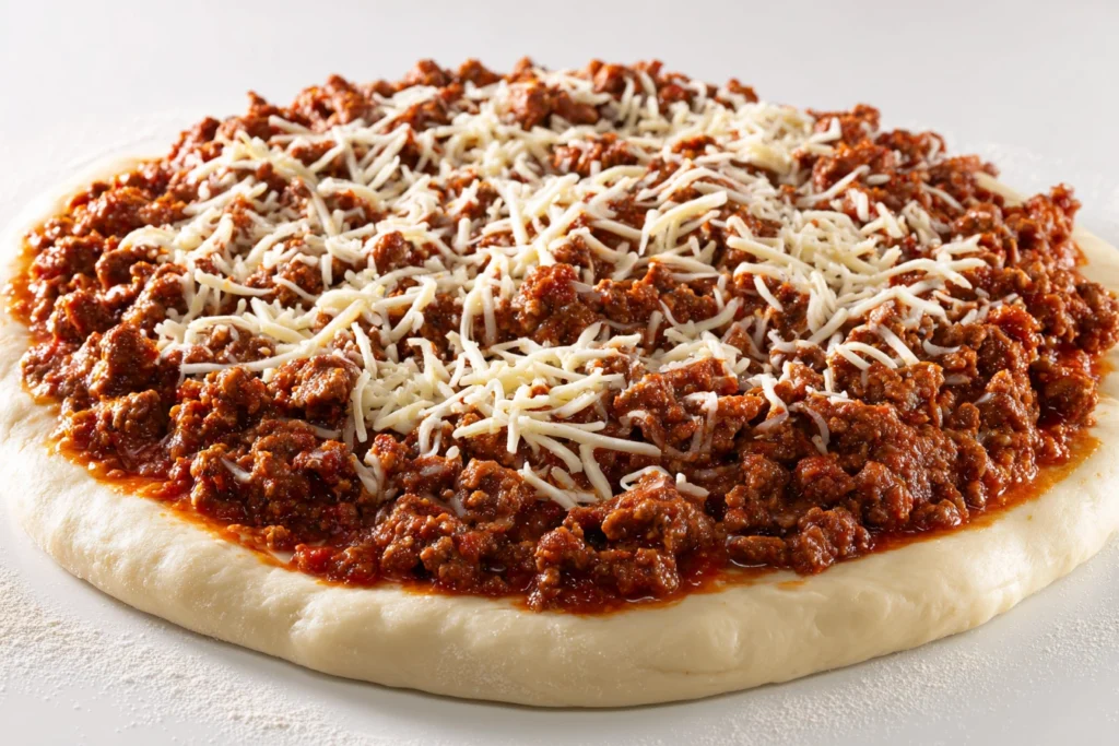 Sloppy Joe Pizza (a Pizzafied Classic) - Cook Yummy Recipes