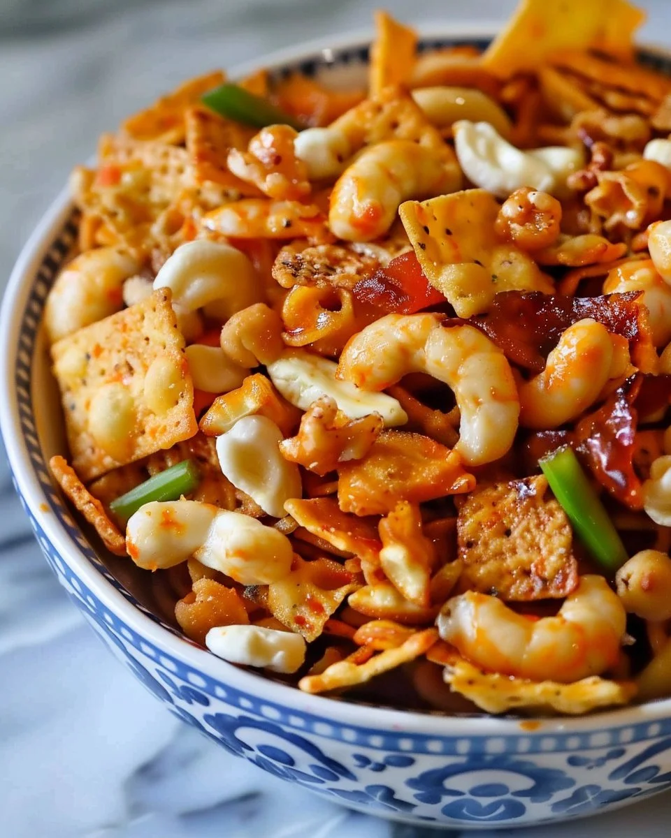 Bold and Zesty Buffalo Ranch Snack Mix