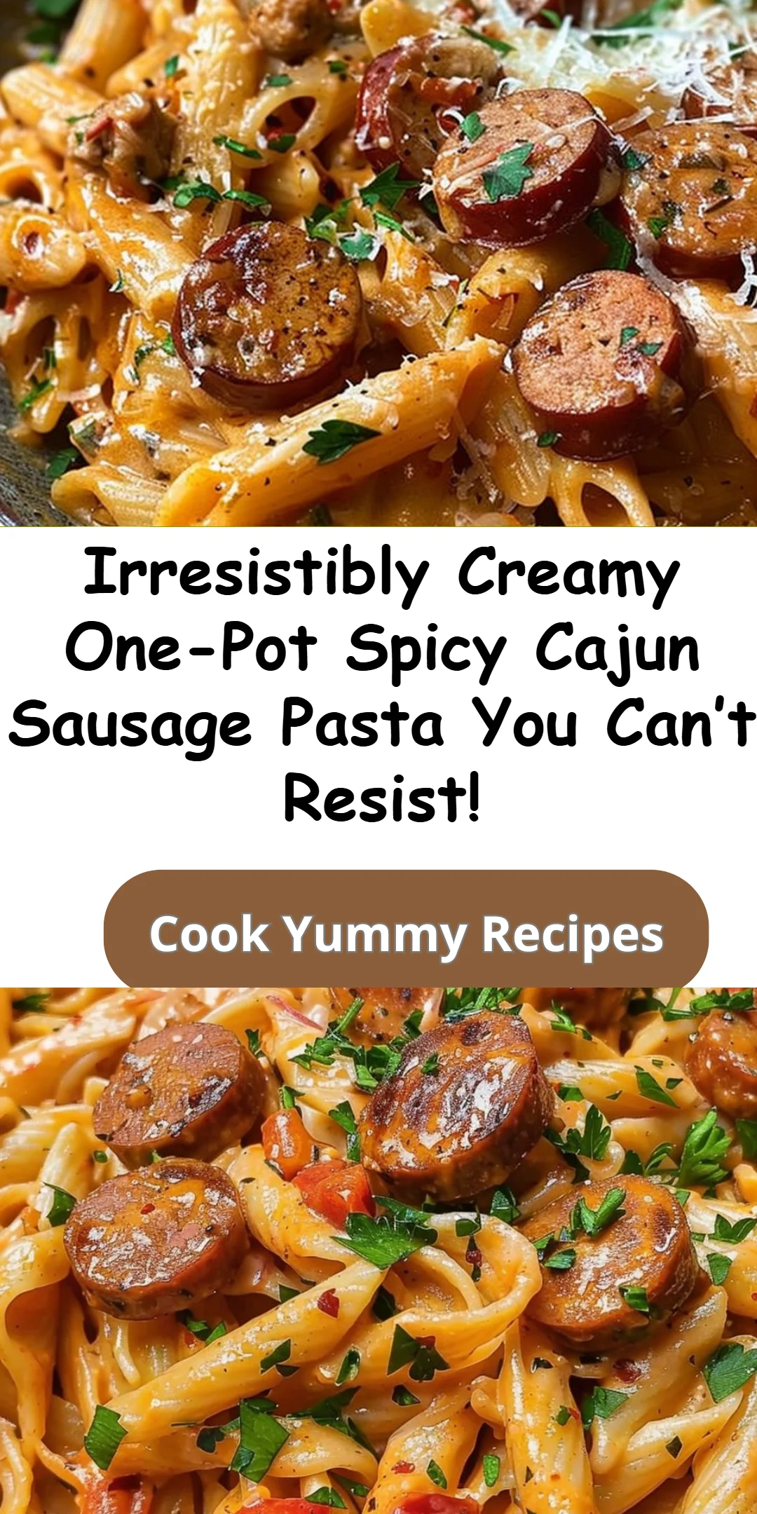One-Pot Creamy Spicy Cajun Sausage Pasta: 20-Min Dinner Win